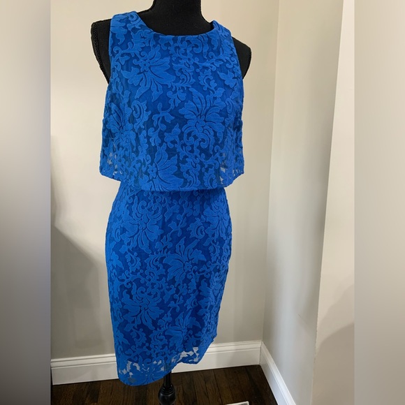 Gianni Bini | Dresses | Gianni Bini Blue Dress | Poshmark